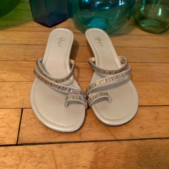 Style & Co. | Shoes | Style Co Champagne Colored Hayleigh Sandal | Poshmark